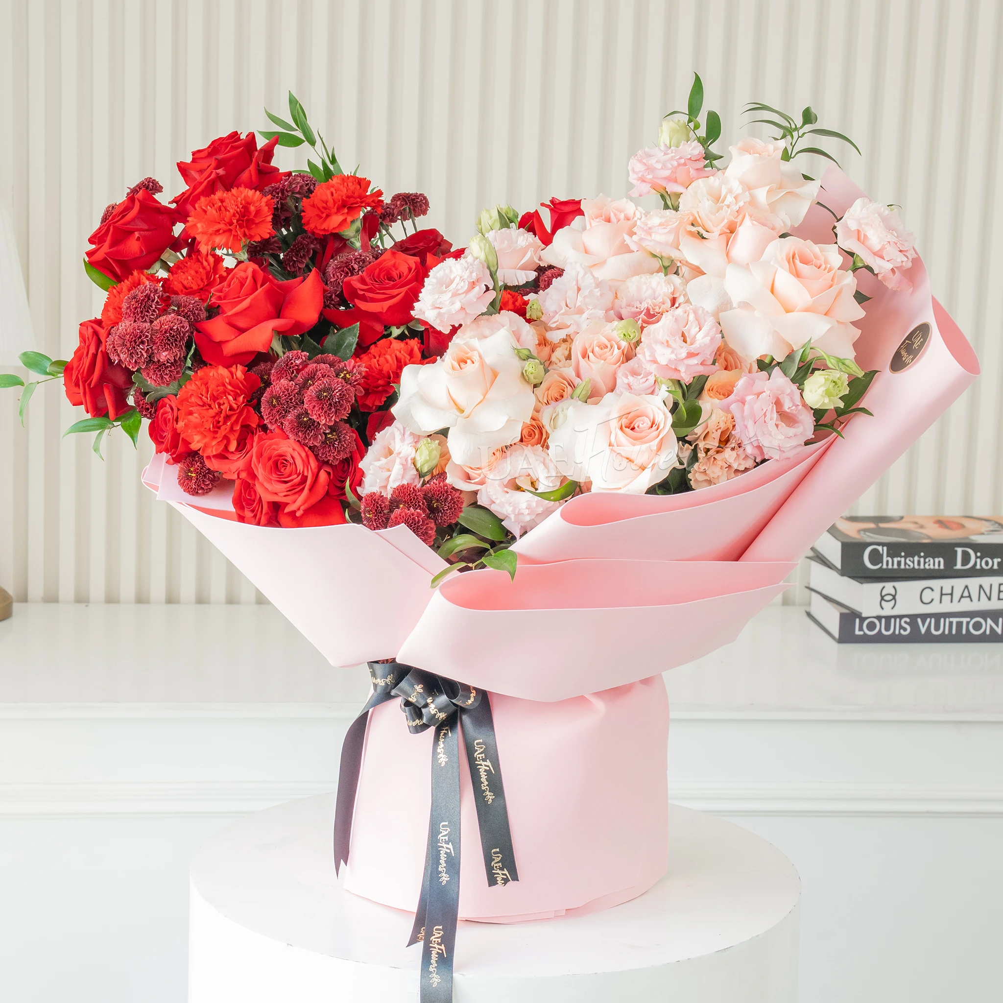 Red & Pink Flower Bouquet