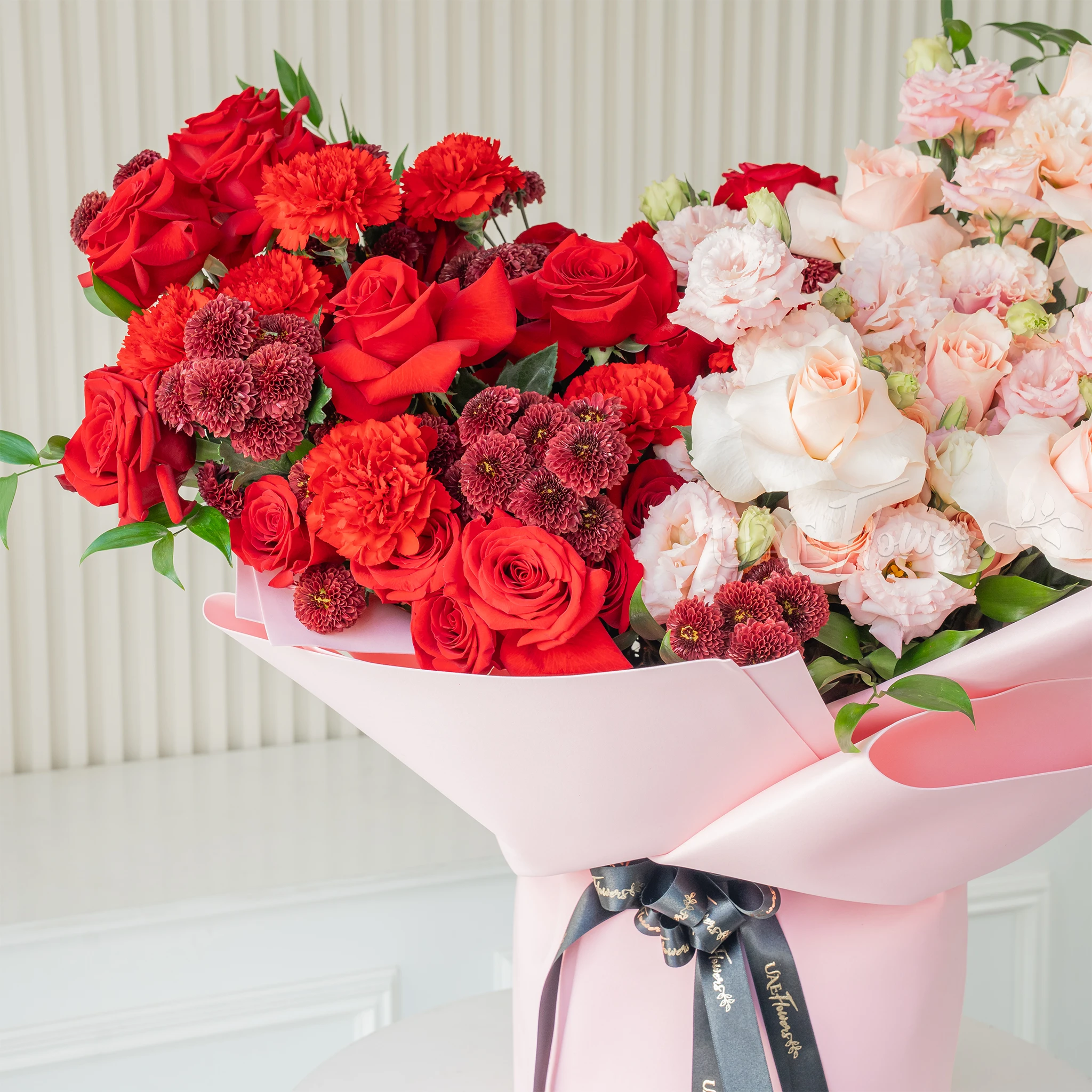 Red & Pink Flower Bouquet